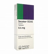 Secotex Ocas Tamsulosina 0.4 Mg 20 Tabletas BOEHRINGER | Medical Services