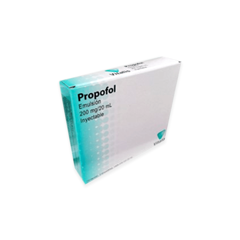 Siltafel Propofol Emulsion Inyectable Cada ampolleta o frasco ámpula ...