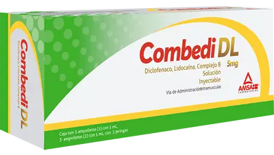 COMBEDI DL Sol. Iny. c/3 Dosis 5 MG/3 ML. y 3 Jeringas. NA | Medical ...